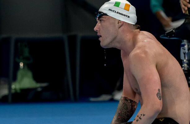 McClements finishes fifth in 100m butterfly final at Paralympics