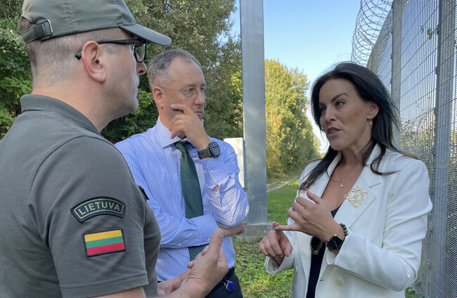 Carroll MacNeill says visit to European/Russian border confirms need ...