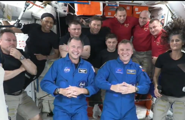 SpaceX mission to rescue two stranded astronauts docks at International ...