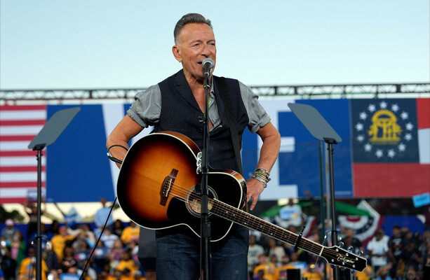Bruce Springsteen says Trump 'running to be American tyrant' at Harris ...