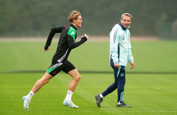Martin Odegaard returns to full training for Arsenal · The 42