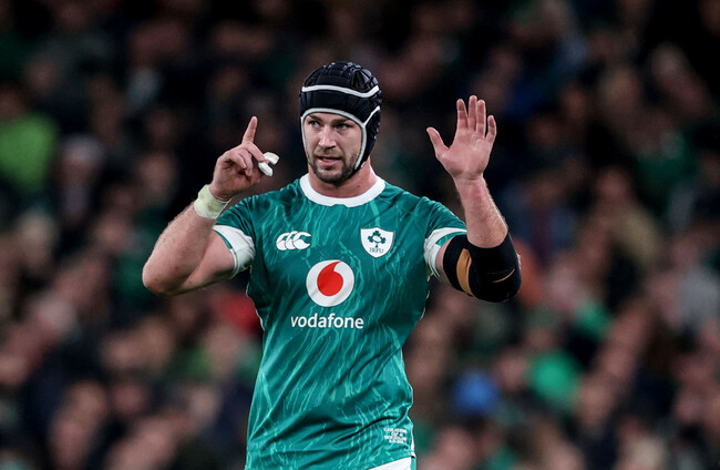 Caelan Doris nominated for World Rugby Men's Player of the Year award