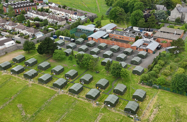 'They put a heater in the tent': Fears for asylum seekers at Crooksling ...