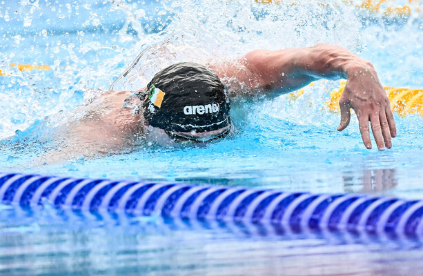 Ryan advances to 50m backstroke final as Walshe breaks sixth Irish record