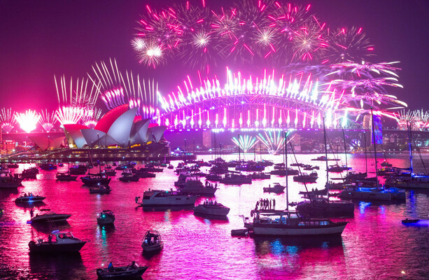 In pictures: Here's how people around the world celebrated New Year's Eve