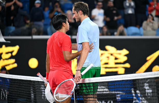 Medvedev stunned by teen qualifier Tien in Australian Open late-night epic