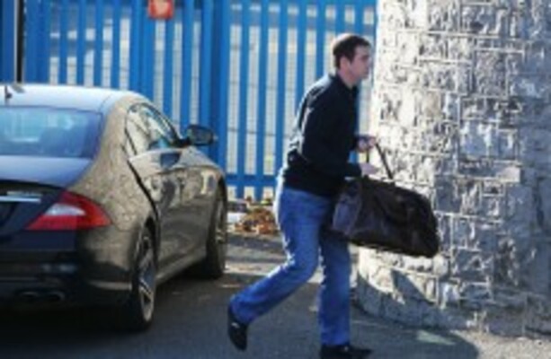 PHOTOS: Seán Quinn Jr visits his father after first night in Mountjoy