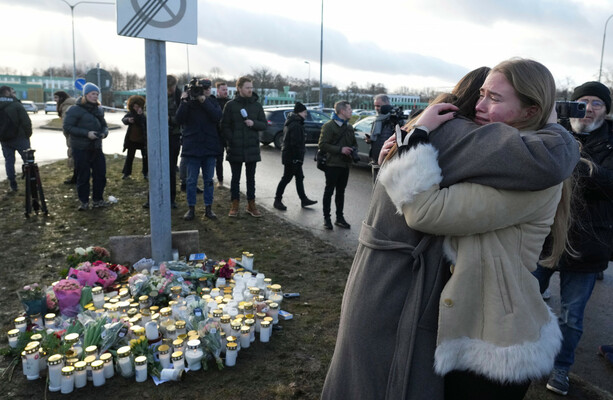 School killing spree gunman likely shot himself, Swedish police say, as ...