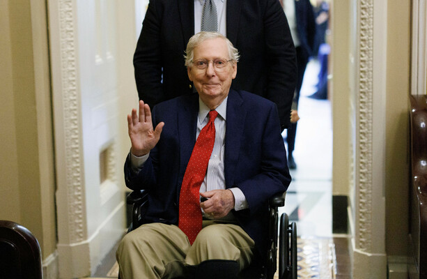 Veteran US lawmaker Mitch McConnell announces his retirement