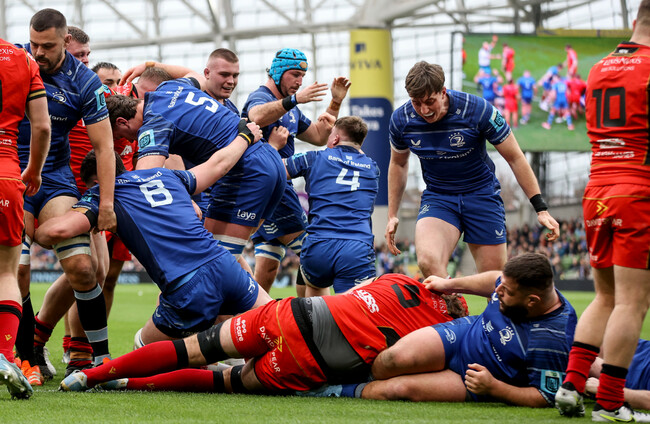Leinster move 15 points clear at URC summit after home victory over Cardiff