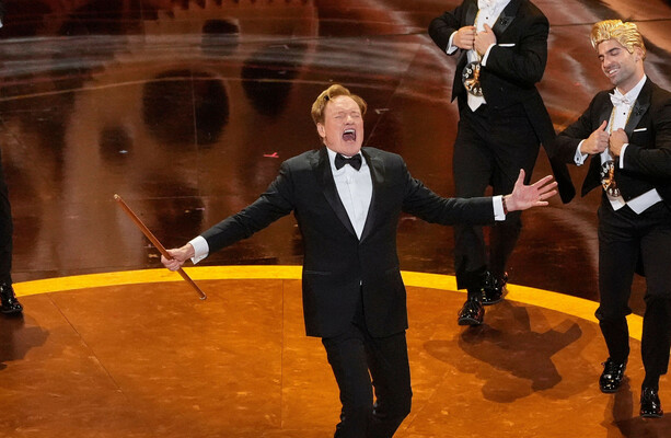 Oscars monologue: Conan O'Brien takes aim at AI, Netflix and long ...