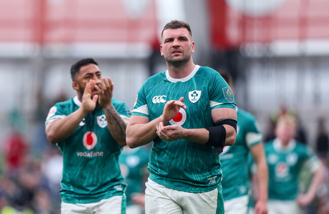 No citings for Ireland despite France referring Beirne, Porter, and Nash