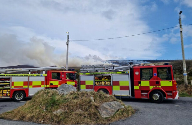 Smoke across the city as firefighters respond to gorse fire in Dublin ...