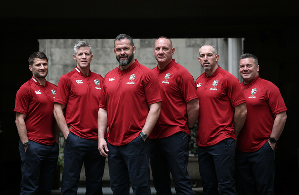 Easterby, Goodman, and Fogarty confirmed in Farrell's Lions set-up