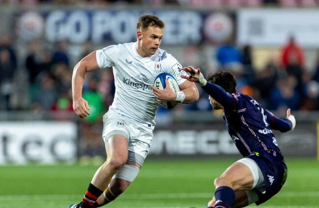 Hume returns for Ulster, while Carbery is named to start for Bordeaux