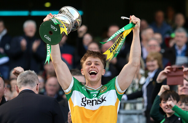 Playing against Troy Parrott, captaining Offaly to football glory, and ...