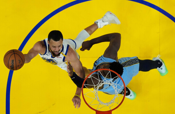 Butler and 'Batman' Curry shine as Warriors down Grizzlies to reach ...
