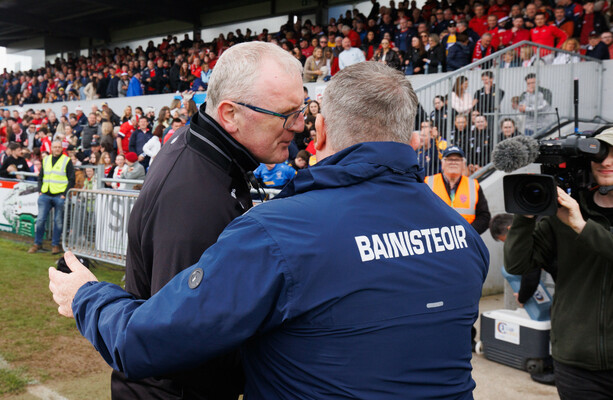 Brian Lohan: 'We're just delighted with our lads, they always give that ...