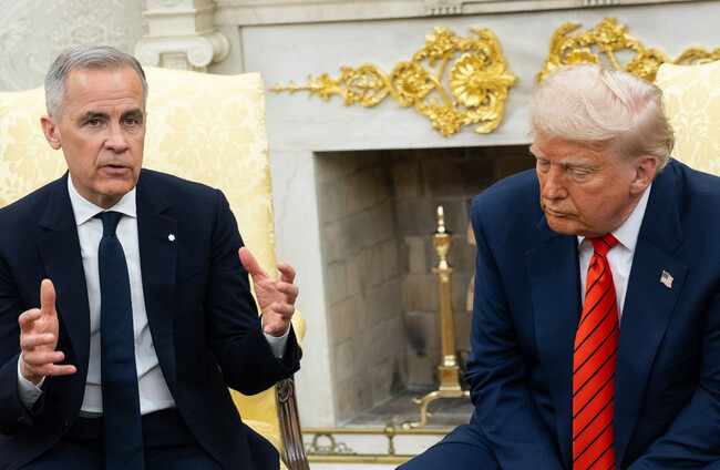 Carney says Canada 'not for sale' but Trump says 'never say never' in ...