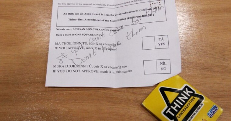 Most Effort Put Into A Spoiled Vote of the Day · TheJournal.ie