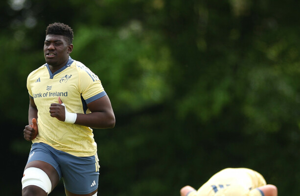 Edwin Edogbo back in training with Munster · The 42