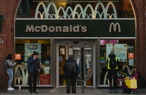 McDonald's on Dublin's O'Connell Street is getting a makeover