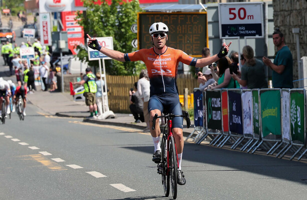 Donegal 21-year-old Doogan takes overall Rás lead as Perrett wins stage two