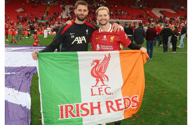 'It was crazy to be out on the pitch': Liverpool title celebrations and ...