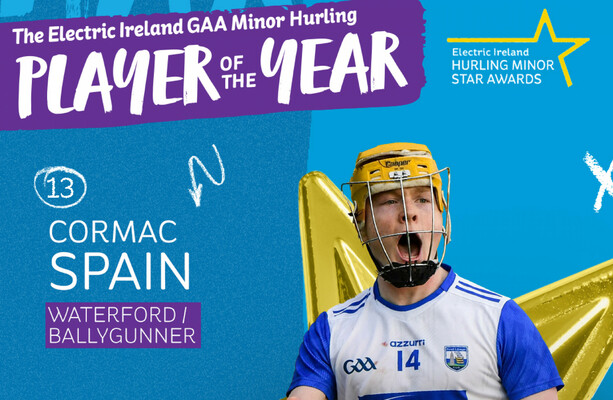 Cormac Spain wins Minor Hurler of the Year as champions Waterford claim ...