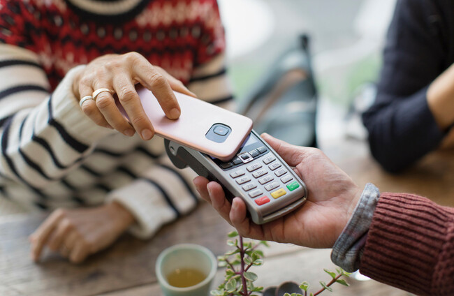 Put your wallet away - most contactless payments now done with phones