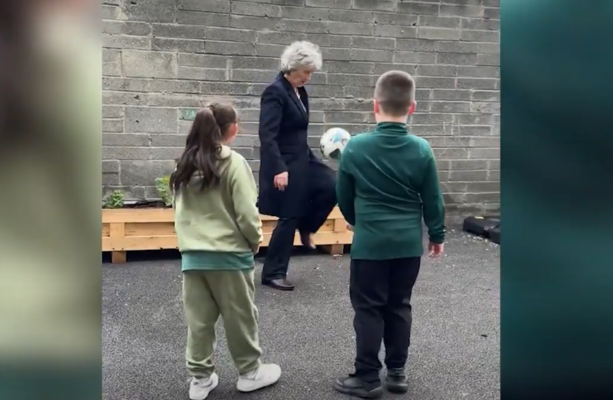 'She's forever whipping out the keepie-uppies': Connolly canvassers ...