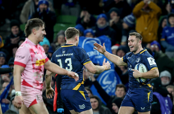Leinster take their time to shake off stubborn Harlequins · The 42