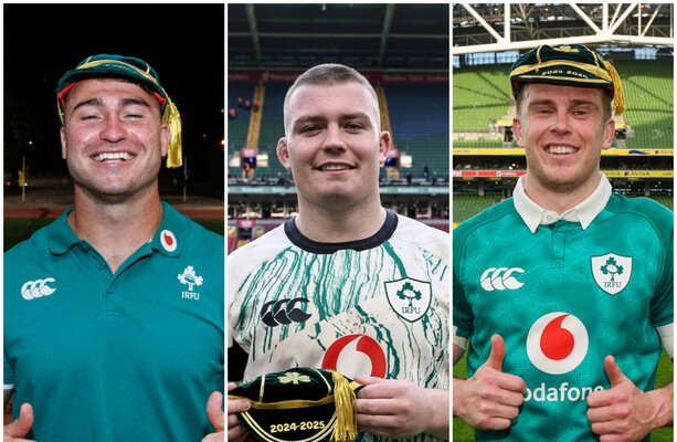 The 12 players who won their first caps for Ireland in 2025 · The 42