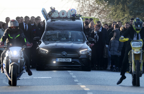 'A smile that could light any room': Funeral held for 4-year-old Tadgh ...