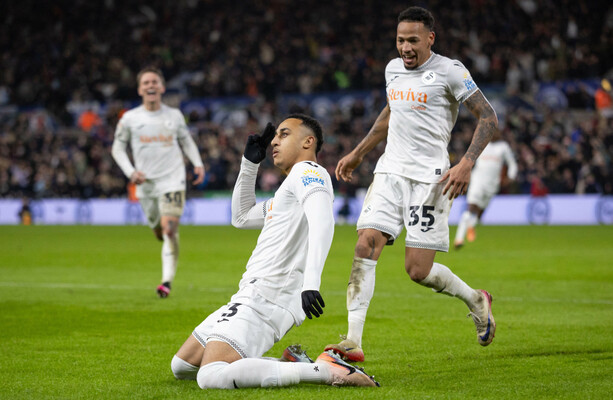 Super sub Adam Idah scores late winner as Swansea earn derby victory