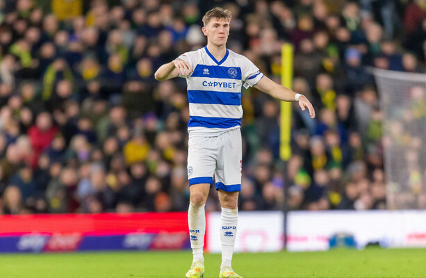 Jimmy Dunne heads home to rescue a point for QPR against Portsmouth