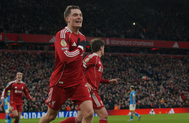 Florian Wirtz nets first goal for Liverpool in nervy win over bottom ...