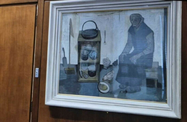 A €60k painting that hung in RTÉ's offices for decades has been ...