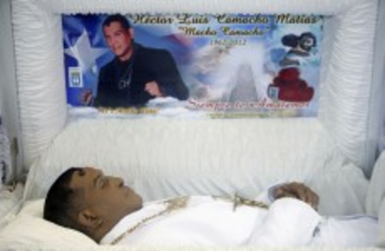 Puerto Ricans say goodbye to 'Macho' Camacho · The42