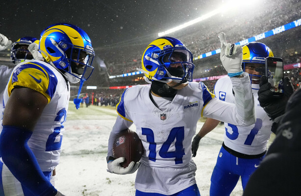 Rams fend off Bears comeback as Patriots advance in NFL playoffs