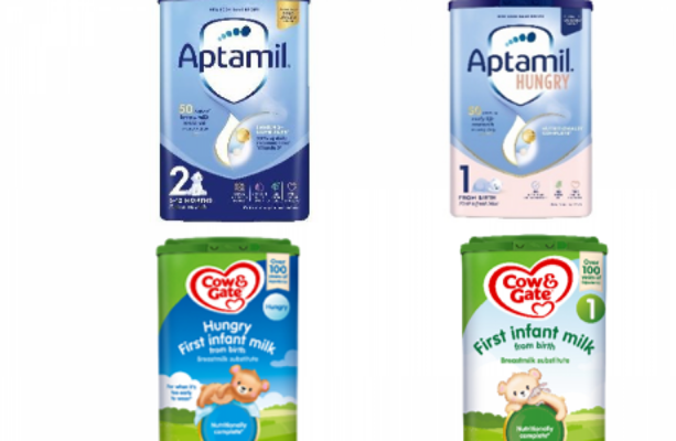 More batches of Aptamil and Cow & Gate formula recalled due to ...