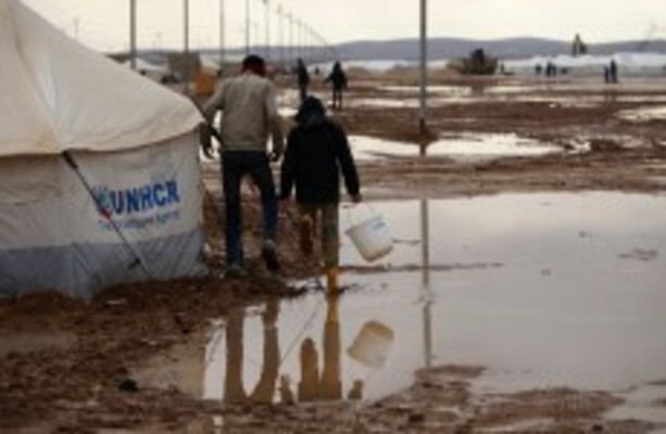 Torrential rains hit desert Jordan, floods sweep Middle East