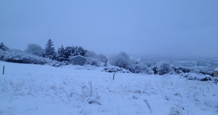 Pics: Parts of Ireland covered after snowfall overnight and this morning