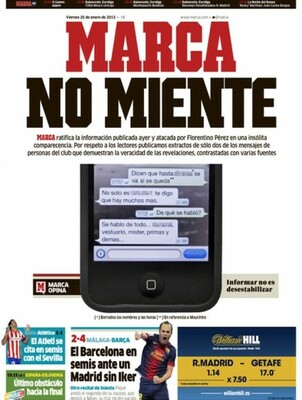 Anything good on the front page of Marca today? · The 42