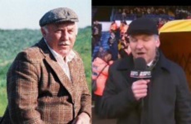 Snapshot: Ray Stubbs channels his inner Dinny from Glenroe for Leeds ...