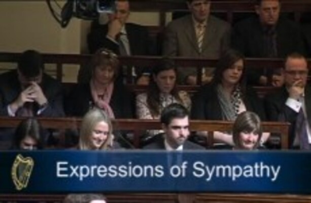 Shane McEntee's family in Dáil for expressions of sympathy