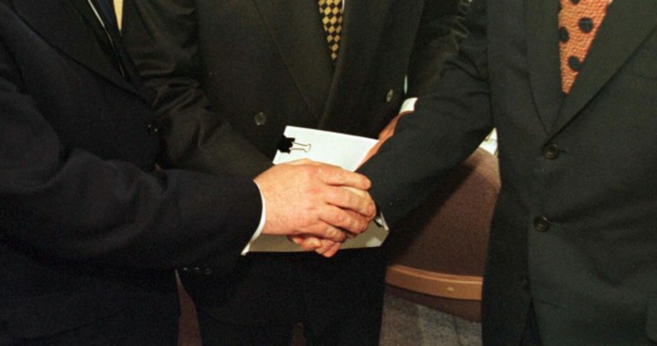 15 years ago today: the Good Friday Agreement was signed · TheJournal.ie