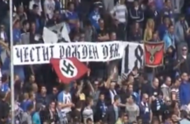 Levski Sofia fans wish Adolf Hitler a happy birthday · The 42
