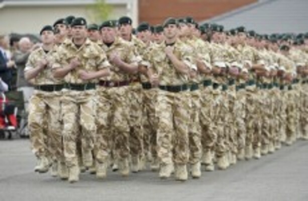 More than 4,400 British soldiers given their marching orders