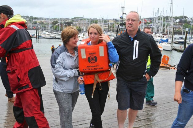 All aboard saved after Tall Ship Astrid runs aground off Kinsale